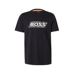 BOSS T-Shirt 'Wheel' Herren Größe XXXL schwarz / weiß