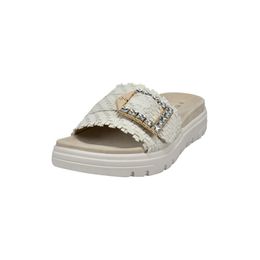 TT. BAGATT Pantolette Damen Größe 36 hellbeige / gold / transparent