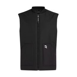 K by KARL LAGERFELD Karl Lagerfeld Vest 'Ikon' male Black size S