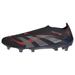 adidas Performance Fu&szlig;ballschuh 'Predator Elite' Herren Gr&ouml;&szlig;e 48 silbergrau / rot / schwarz