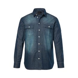 JP1880 Hemd Herren Gr&ouml;&szlig;e L blue denim