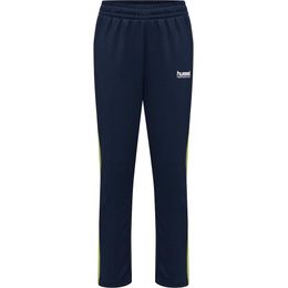 Hummel Sporthose Jungen Gr&ouml;&szlig;e 134 navy / hellgr&uuml;n / offwhite