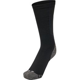 Hummel Sportsocken 'Pro' Herren Gr&ouml;&szlig;e 47/50 graumeliert / schwarz / wei&szlig;
