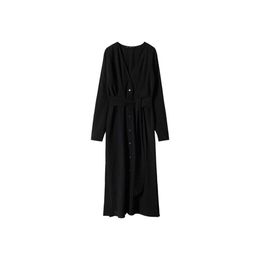 Mango Kleid 'Lotus' Damen Größe 44 schwarz Winterkleid