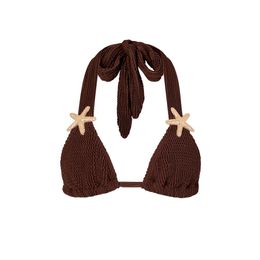 Moda Minx Bikinitop Damen Größe 75 beige / braun