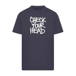 F4NT4STIC Shirt 'The Beastie Boys Check Your Head' male Blue size XXL