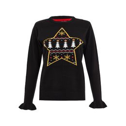 Threadbare. Threadbare Sweater 'THB Xmas' female Black size 44