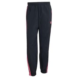 adidas originals Hose 'Adicolor Firebird' Herren Größe 40/42 dunkelpink / schwarz