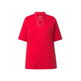 Ulla Popken Shirt female Red size 46-48
