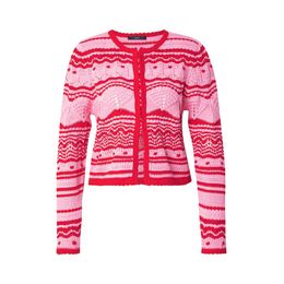 Oui Knit Cardigan female Pink size 38