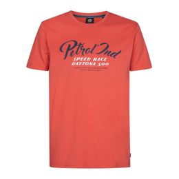 PETROL INDUSTRIES T-Shirt Herren Gr&ouml;&szlig;e XXXL navy / rot / wei&szlig;