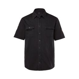 JP1880 Button Up Shirt male Black size 7XL