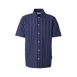 Casual Friday Hemd 'CFKAI' Herren Größe M navy / weiß
