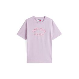 Tommy Jeans T-Shirt Damen Gr&ouml;&szlig;e M eosin / dunkelpink / wei&szlig;