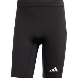 adidas Performance Sportshorts 'Own The Run' Herren Größe M schwarz / weiß
