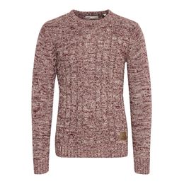 !Solid Pullover 'Philemon' Herren Gr&ouml;&szlig;e M weinrot