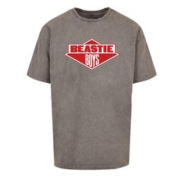 F4NT4STIC T-Shirt 'The Beastie Boys' Herren Gr&ouml;&szlig;e 4XL greige / rot / wei&szlig;