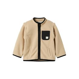 name it Fleece Jacket 'NMMLane' boy Beige size 92