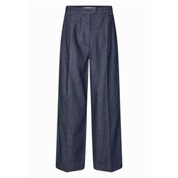 Second Female Pleated Pants 'Alluet' female Blue size XL
