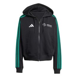 adidas Performance Athletic Zip-Up Hoodie 'Mercedes - AMG Petronas Formula One Team' female Black size XXS
