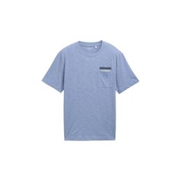 Tom Tailor T-Shirt Herren Gr&ouml;&szlig;e S rauchblau