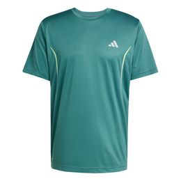 adidas Performance Sportshirt 'Tech Appare' Herren Gr&ouml;&szlig;e XXL silbergrau / gr&uuml;n / limette