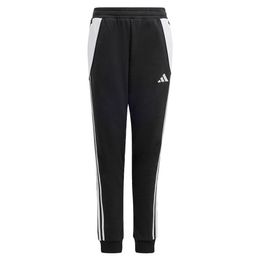 adidas Performance Sporthose 'Tiro 24' Jungen Größe 176 schwarz / weiß