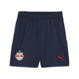 Puma Sportshorts 'FC Red Bull Salzburg 24/25' Jungen Gr&ouml;&szlig;e 152 blau / rot / wei&szlig;