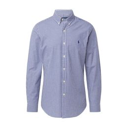 Polo Ralph Lauren Hemd Herren Größe XXL enzian / dunkelblau / weiß
