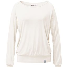 YOGISTAR.COM Performance Shirt 'ala' female White size S