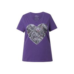 Ulla Popken Shirt female Purple size 50-52