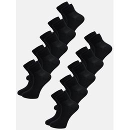 Tazzio Socken 'A907' Damen Gr&ouml;&szlig;e 43/46 schwarz