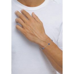 Kuzzoi Bracelet 'Kleeblatt' male Silver size 19