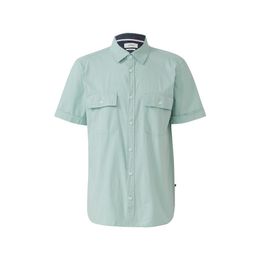 s.Oliver Button Up Shirt male Green size S