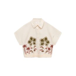Mango Kids Blouse 'PALMEIRA' girl Beige size 7