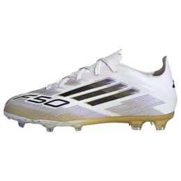 adidas Performance Fußballschuh 'F50 Elite' Jungen Größe 36.5/37 goldgelb / dunkellila / schwarz / weiß