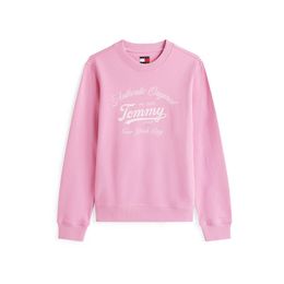 Tommy Jeans Sweatshirt 'ESSENTIAL' female Pink size 4XL