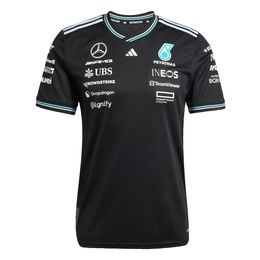 adidas Performance Performance Shirt 'MERCEDES - AMG PETRONAS FORMULA ONE TEAM DRIVER JERSEY' male Black size XS