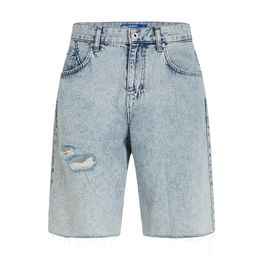 KARL LAGERFELD JEANS Shorts Herren Größe 48 blue denim