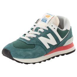 New Balance Damen Sneaker "574", Gr. 39,5new spruce, Leder, Synthetik, Schuhe