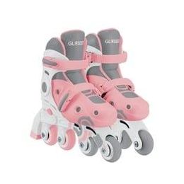 Globber Learning Skates 2 in 1 Gr. 30-33, Inline-Skates rosa