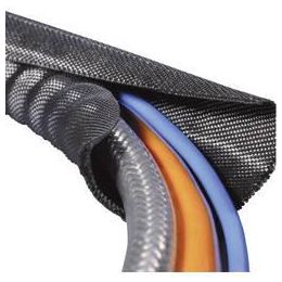 HellermannTyton 170-01011 Twist-In 05 Geflechtschlauch Schwarz Polyester 4 bis 5 mm 5 m