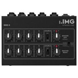 IMG Stageline MMX-8 Mikrofon-Mixer