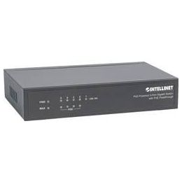 Intellinet 561082 Netzwerk Switch 561082 5 Port 1 GBit/s PoE-Funktion