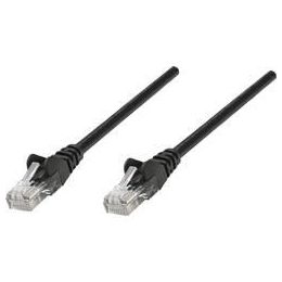 Intellinet 320795 RJ45 Netzwerkkabel, Patchkabel CAT 5e U/UTP 15.00 m Schwarz 1 St.