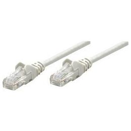 Intellinet 325950 RJ45 Netzwerkkabel, Patchkabel CAT 5e U/UTP 10.00 m Grau 1 St.