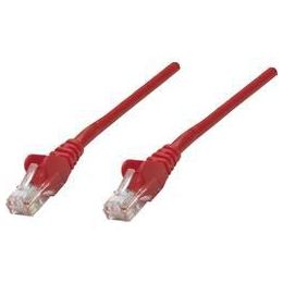 Intellinet 342209 RJ45 Netzwerkkabel, Patchkabel CAT 6 U/UTP 15.00 m Rot 1 St.