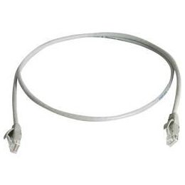 Teleg&auml;rtner 100008396 RJ45 Netzwerkkabel, Patchkabel CAT 5e U/UTP 1.50 m Grau Flammwidrig, Halogenfrei 1 St.