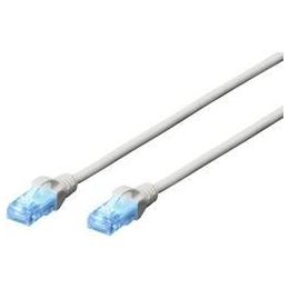 Digitus DK-1511-020 RJ45 Netzwerkkabel, Patchkabel CAT 5e U/UTP 2.00 m Grau verdrillte Paare 1 St.