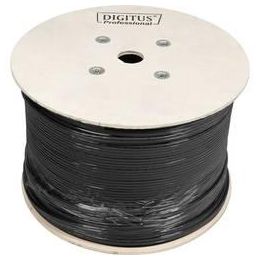 Digitus DK-1741-VH-10-OD Netzwerkkabel CAT 7 S/FTP 0.25 mm&sup2; Schwarz (RAL 9005) 1000 m